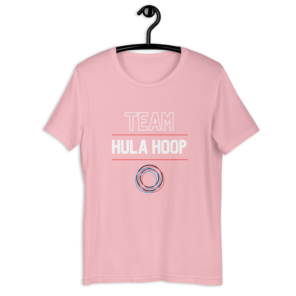 Kurzarm Hula Hoop Unisex-T-Shirt "Team Hula Hoop" | Smart Hula Hoop